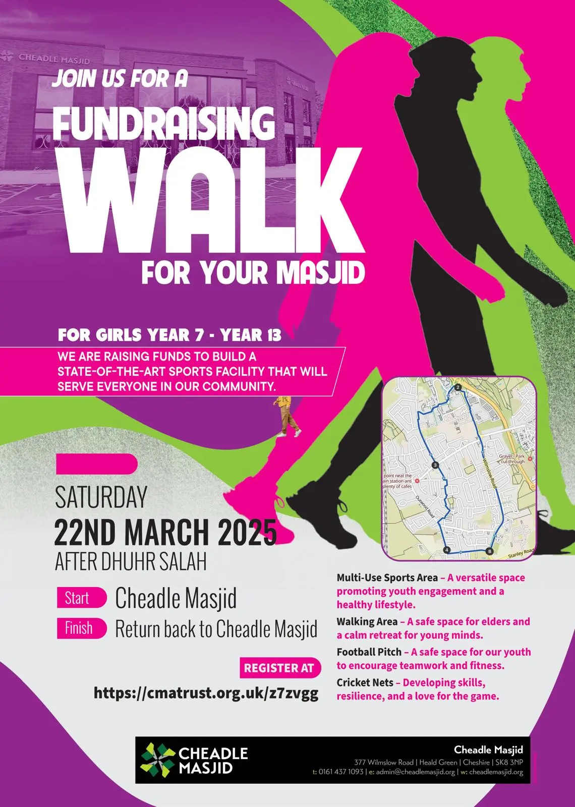 Girls Fundraiser Walk - Cheadle Masjid